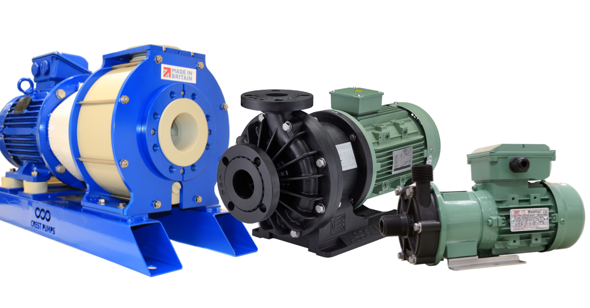 Plastic Pumps, advantages and their use in the industry | Crest Pumps